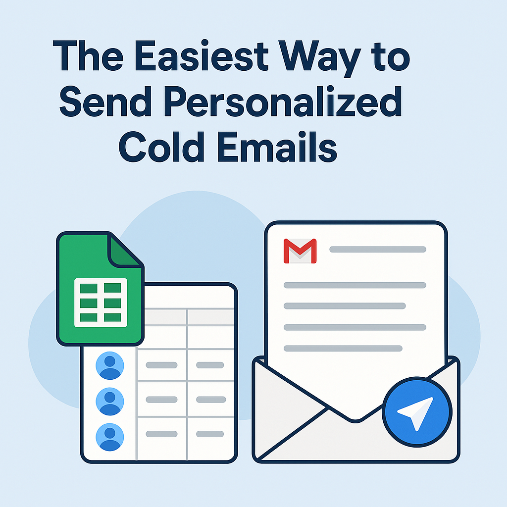 The Easiest Way to Send Personalized Cold Emails - MergeMail